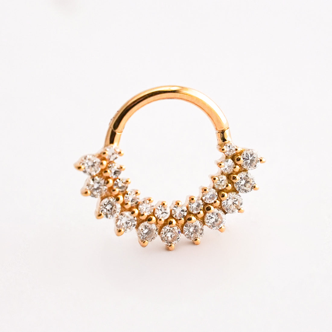 Clicker brillo imperial en Oro18k Daith - Piercing – IDUN Joyería | Oro 18K